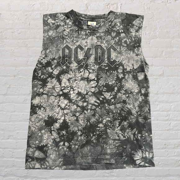 Liquid Blue | Shirts | Vintage 9s Liquid Blue Usa Acdc Back In Black ...